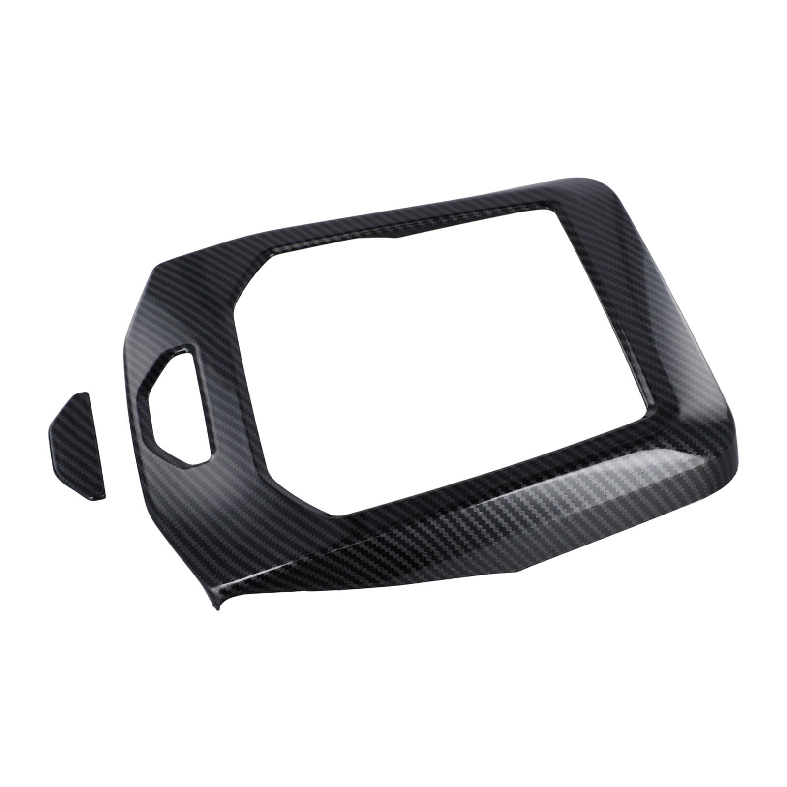 Center Console Frame Trim Cover For BMW 5 Series G60 2024 ABS Carbon ...