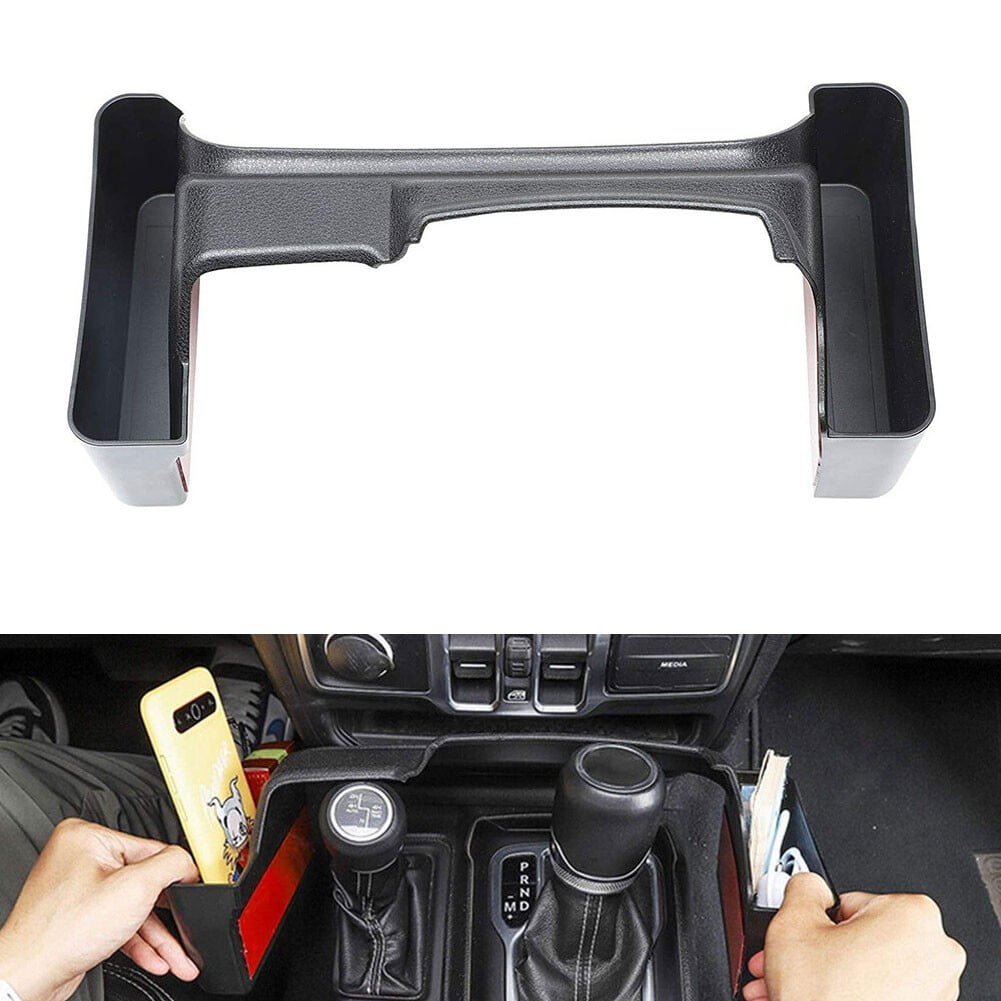 Center Console Gear Shift Side Organizer Tray For Jeep Wrangler JL 2018 ...