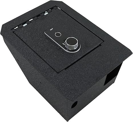 Center Console Gun Safe Vault - WASAI Premium In-vehicle Console Lock ...