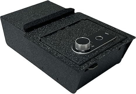 Center Console Gun Safe Vault - WASAI Premium Console Lock Box ...