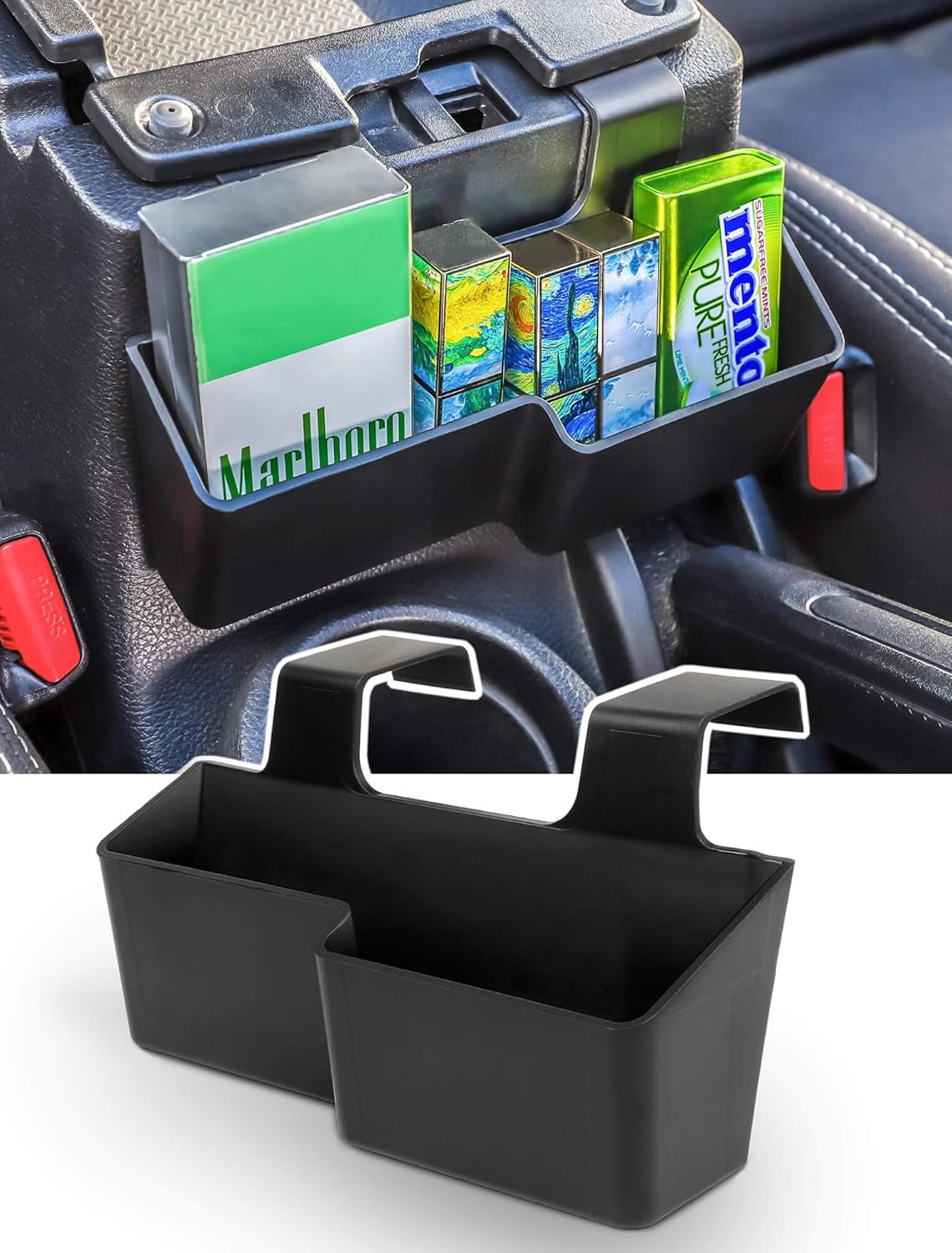 Center Console Hanging Storage Box, Armrest Organizer Tray for 2011 ...