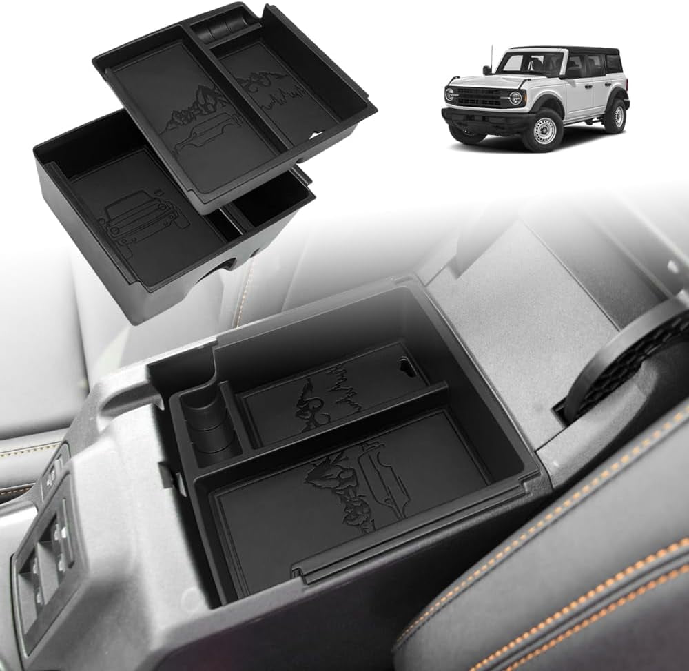 Center Console Organizer Compatible with 2021-2024 Ford Bronco(No for ...