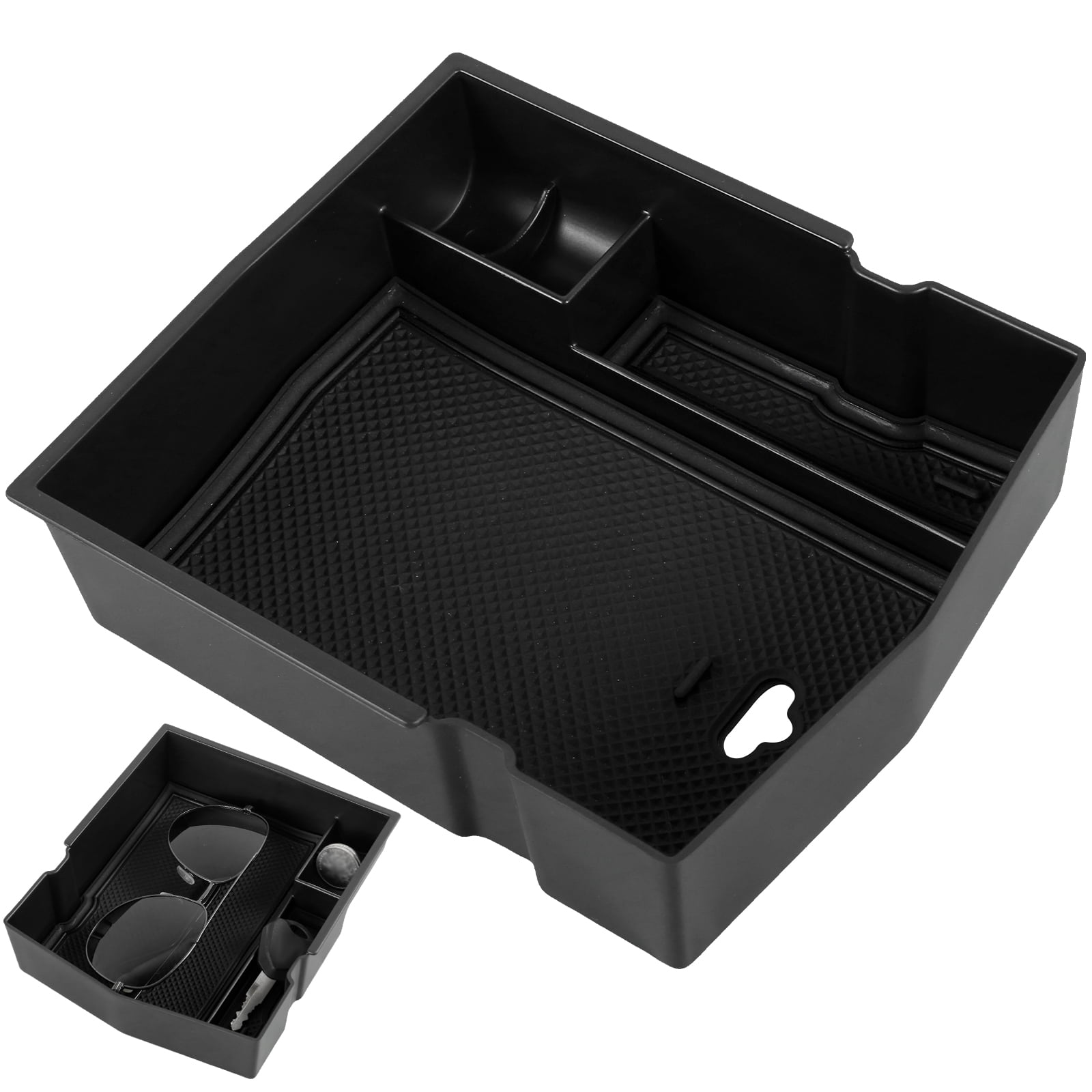 Center Console Organizer Tray Compatible with 2019 to 2024 Car Plastic ...