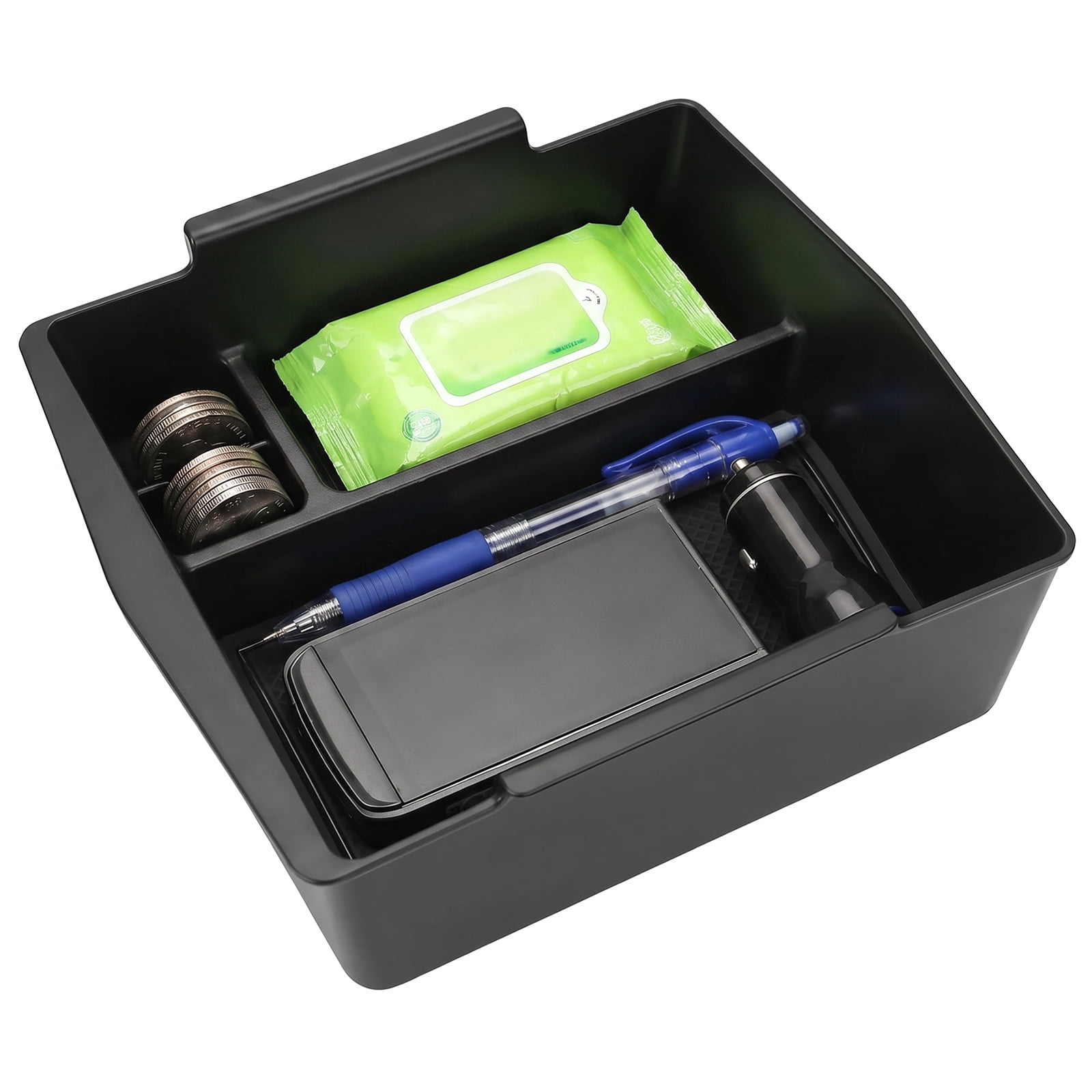 Center Console Organizer for 2025 2026 Car Models with ABS Hard Shell ...