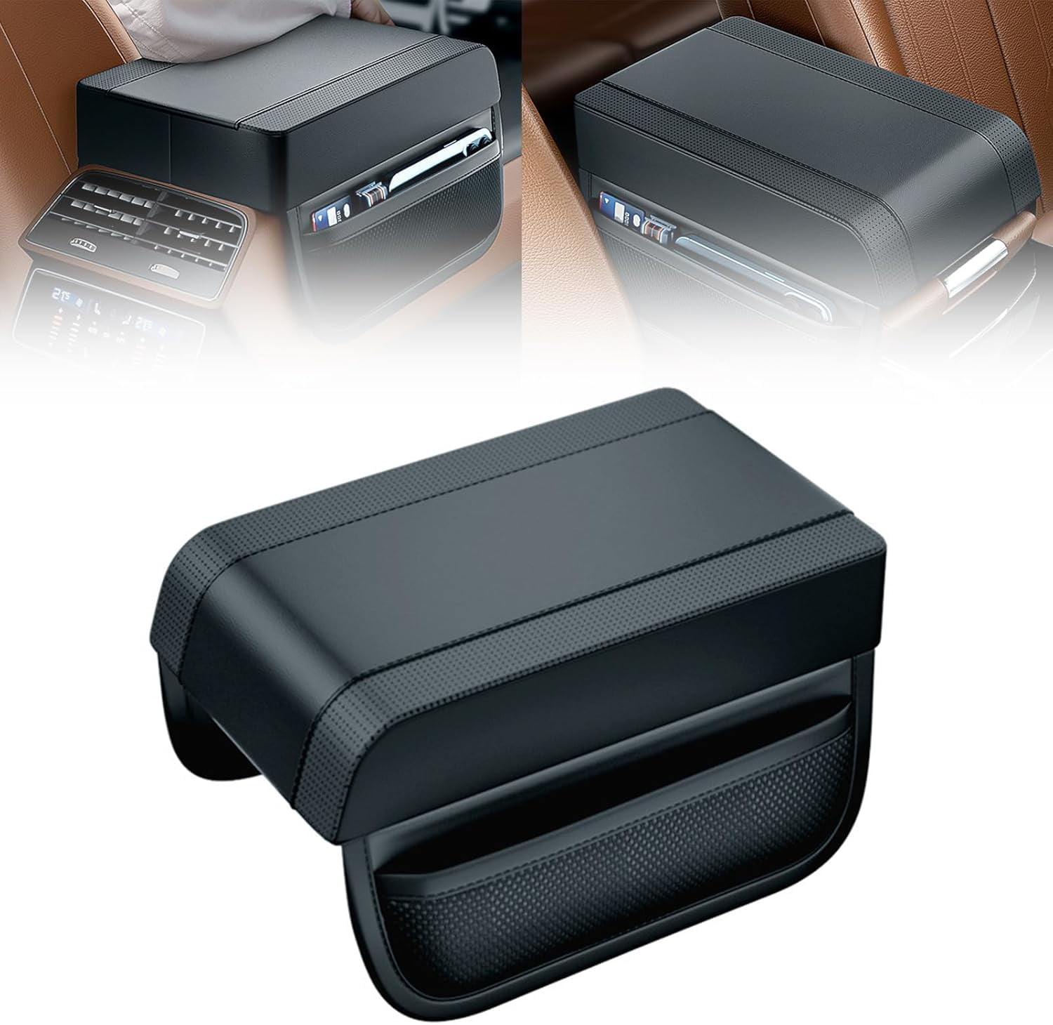 Center Console Pad,Universal Car Armrest Booster Cushion,Memory Cotton ...