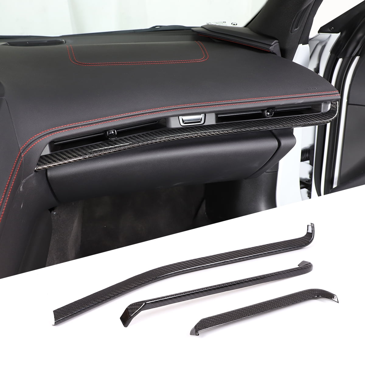 Center Console Panel Dashboard Cover Compatible with Corvette C8 2020 ...