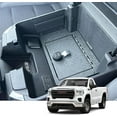 Center Console Safe Gun Safe Box Compatible with 2023-2024 Chevy ...