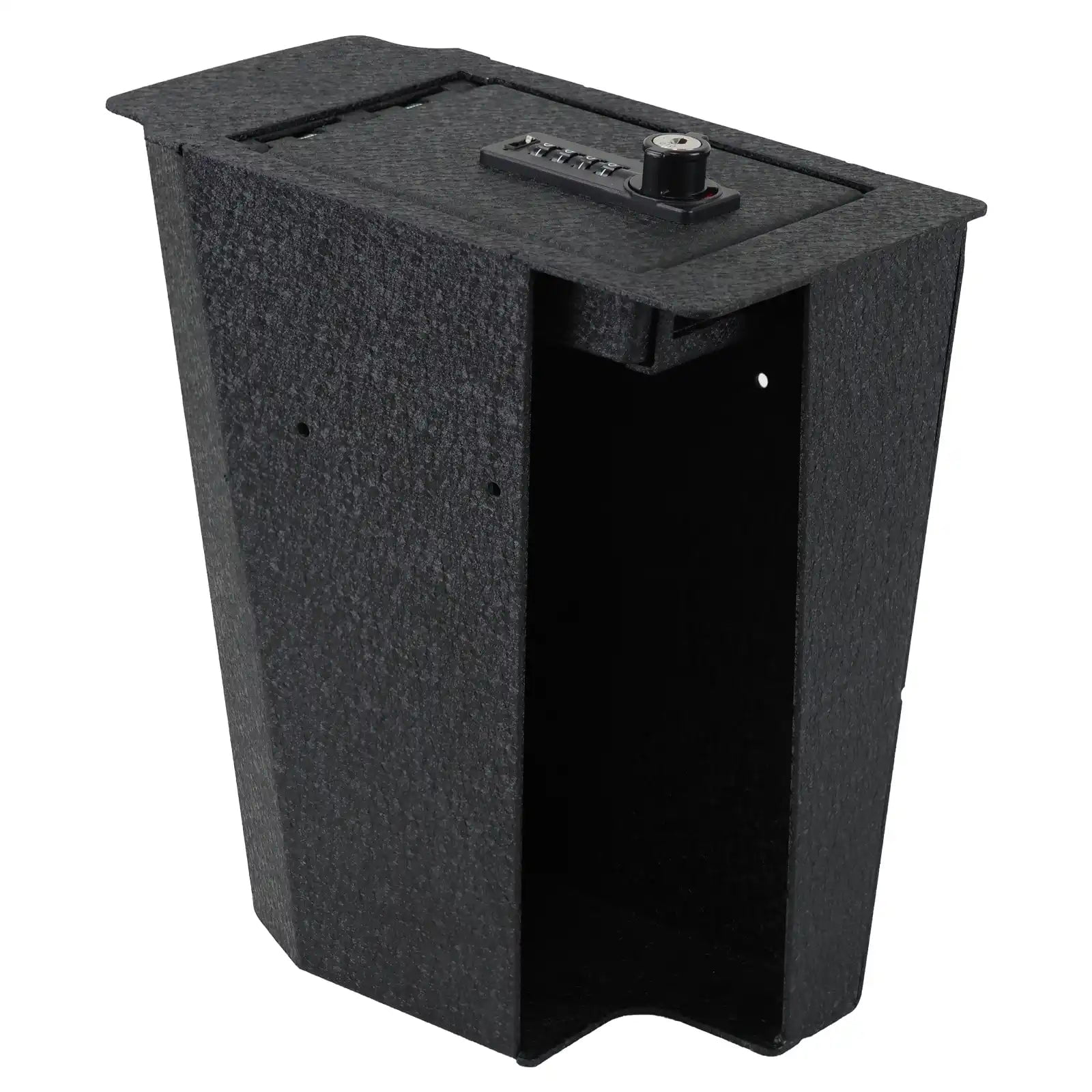 Center Console Safe Gun Safe, WASAI Premium In-vehicle Console Gun ...