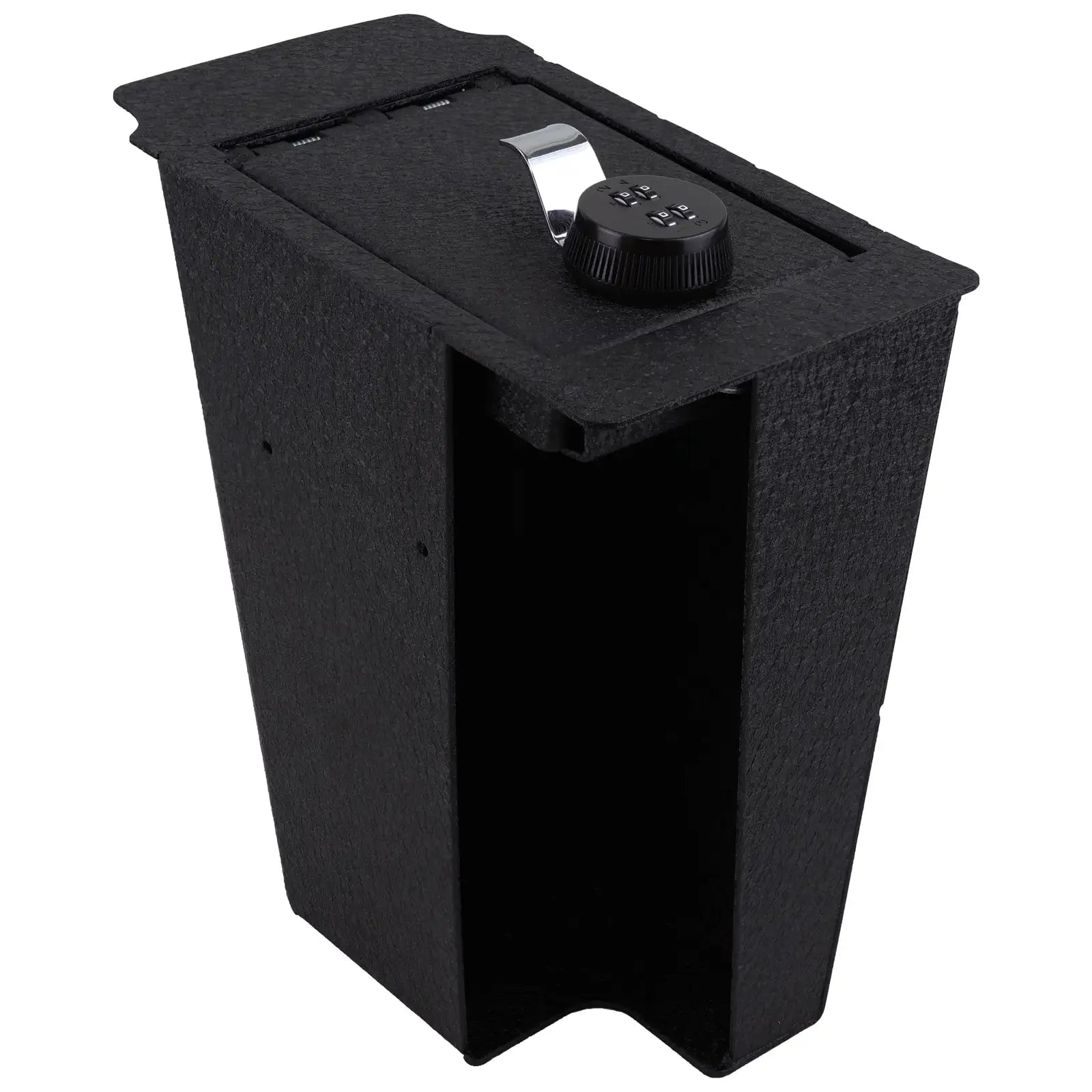 Center Console Safe Gun Safe, WASAI Premium In-vehicle Console Gun ...