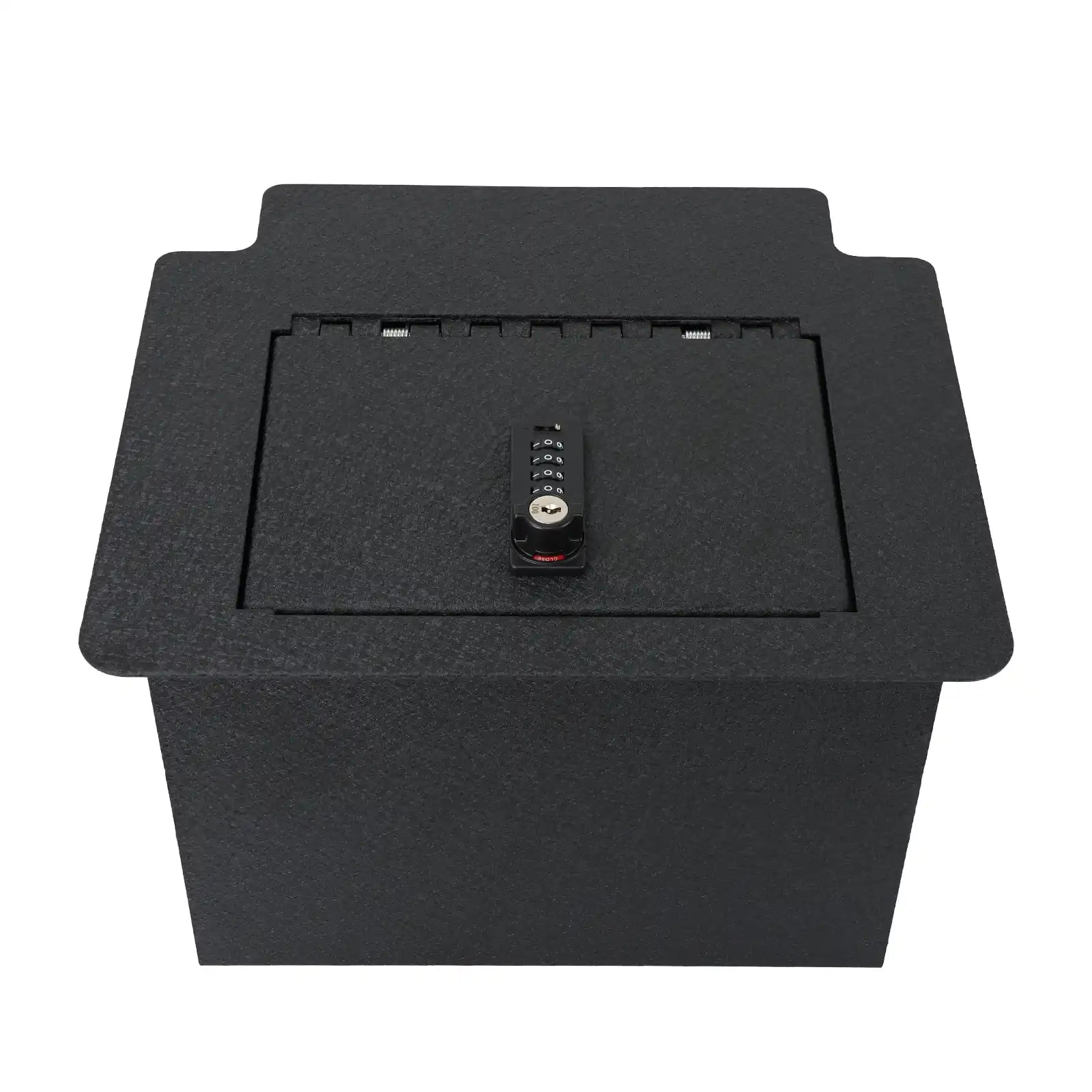 Center Console Safe Gun Safe, WASAI Premium Console Gun Vault Lockbox ...