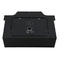 Center Console Safe Gun Safe, WASAI Console Gun Vault Lock box Compatible with RAM 1500/2500 ...
