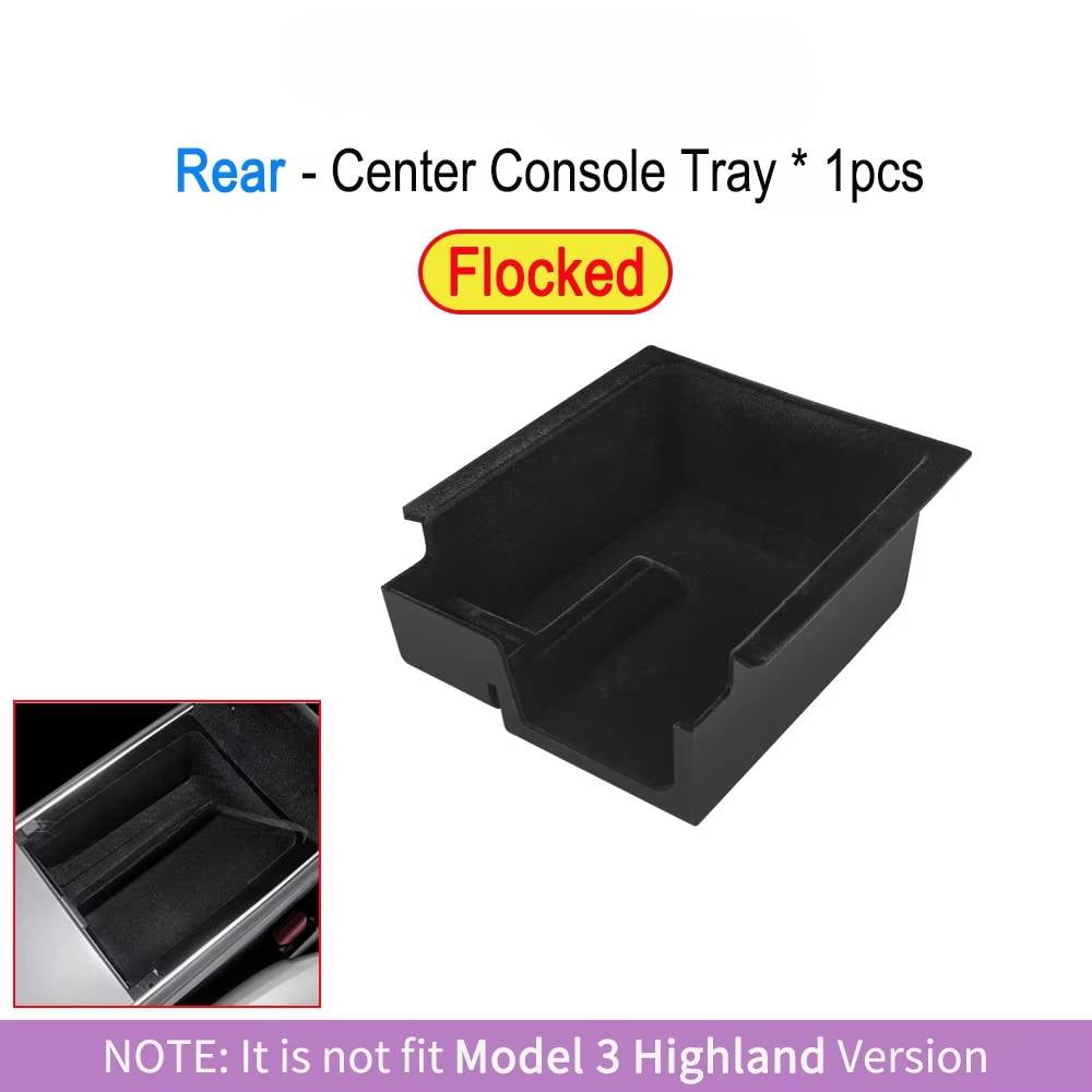 Center Console Trays for Tesla Model Y Organizer Accessories Under Seat ...