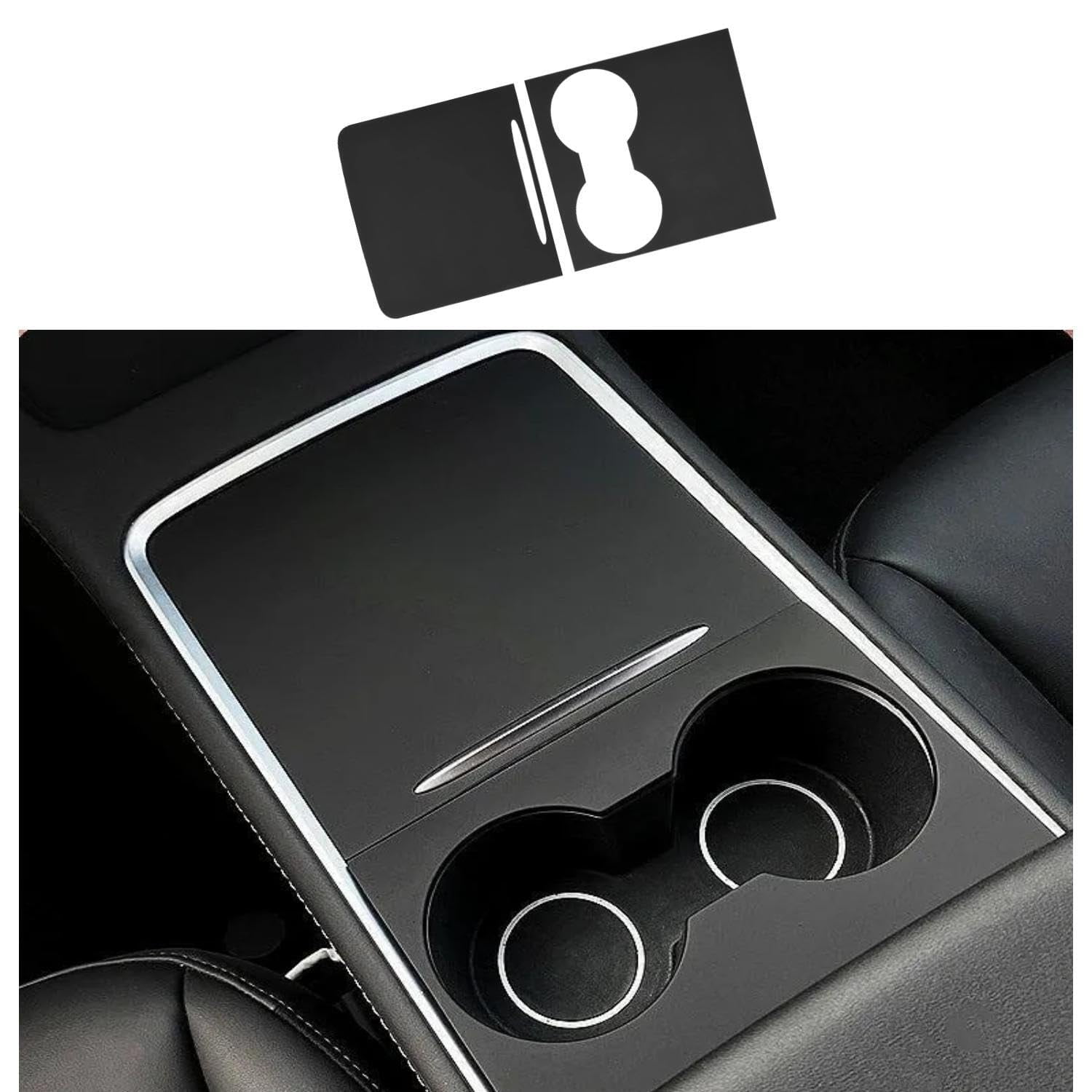 Center Console Wrap Stripe Wooden Edition Designed for Tesla Model 3/Y ...