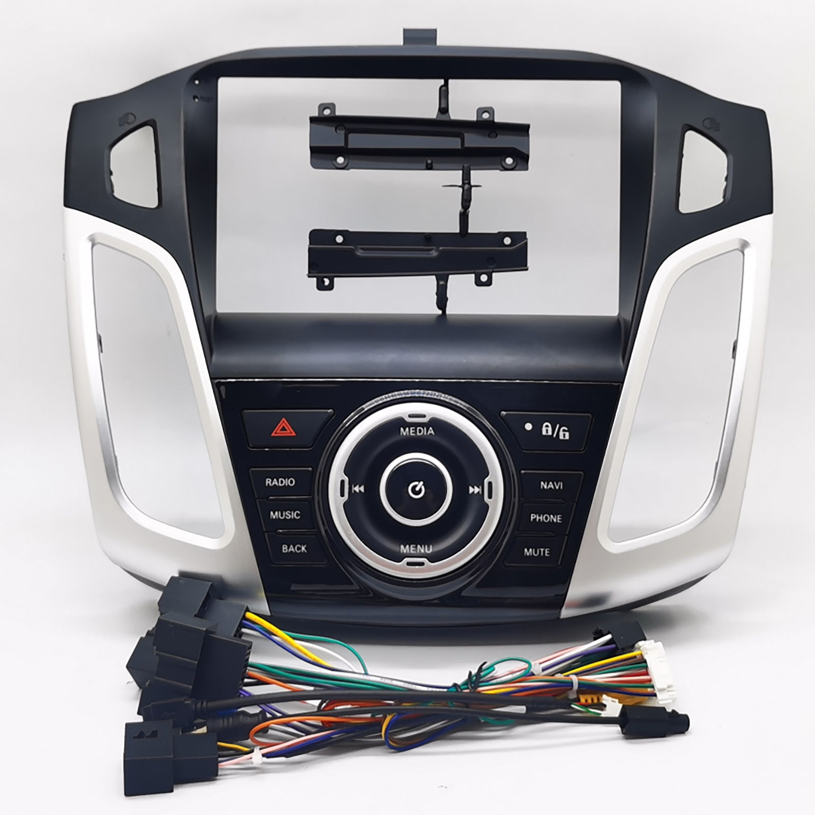 Center Dashboard Radio Panel for Ford Focus 2012-2018, Dash Panel Bezel ...