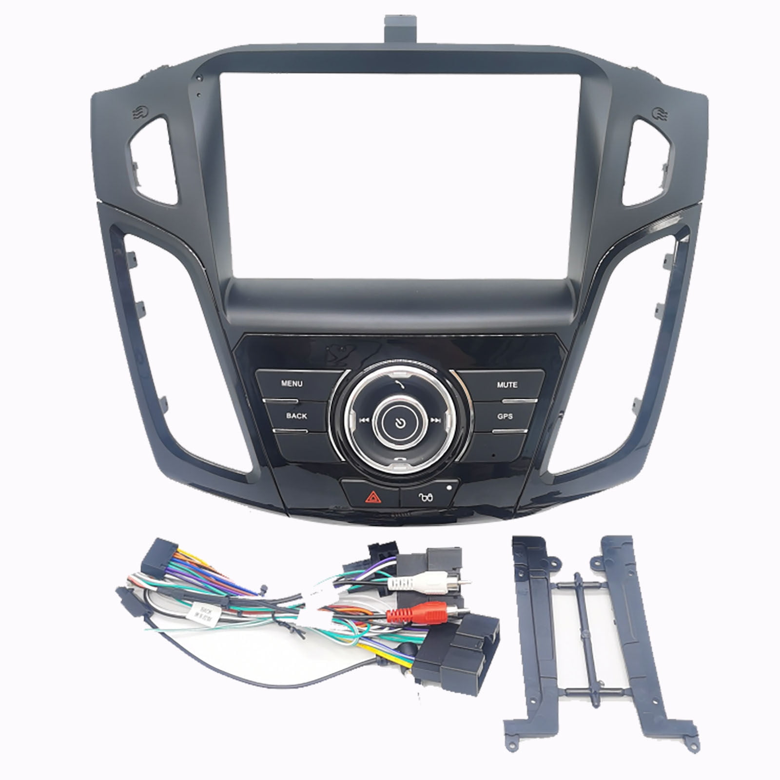 Center Dashboard Radio Panel for Ford Focus 2012-2018, Dash Panel Bezel ...