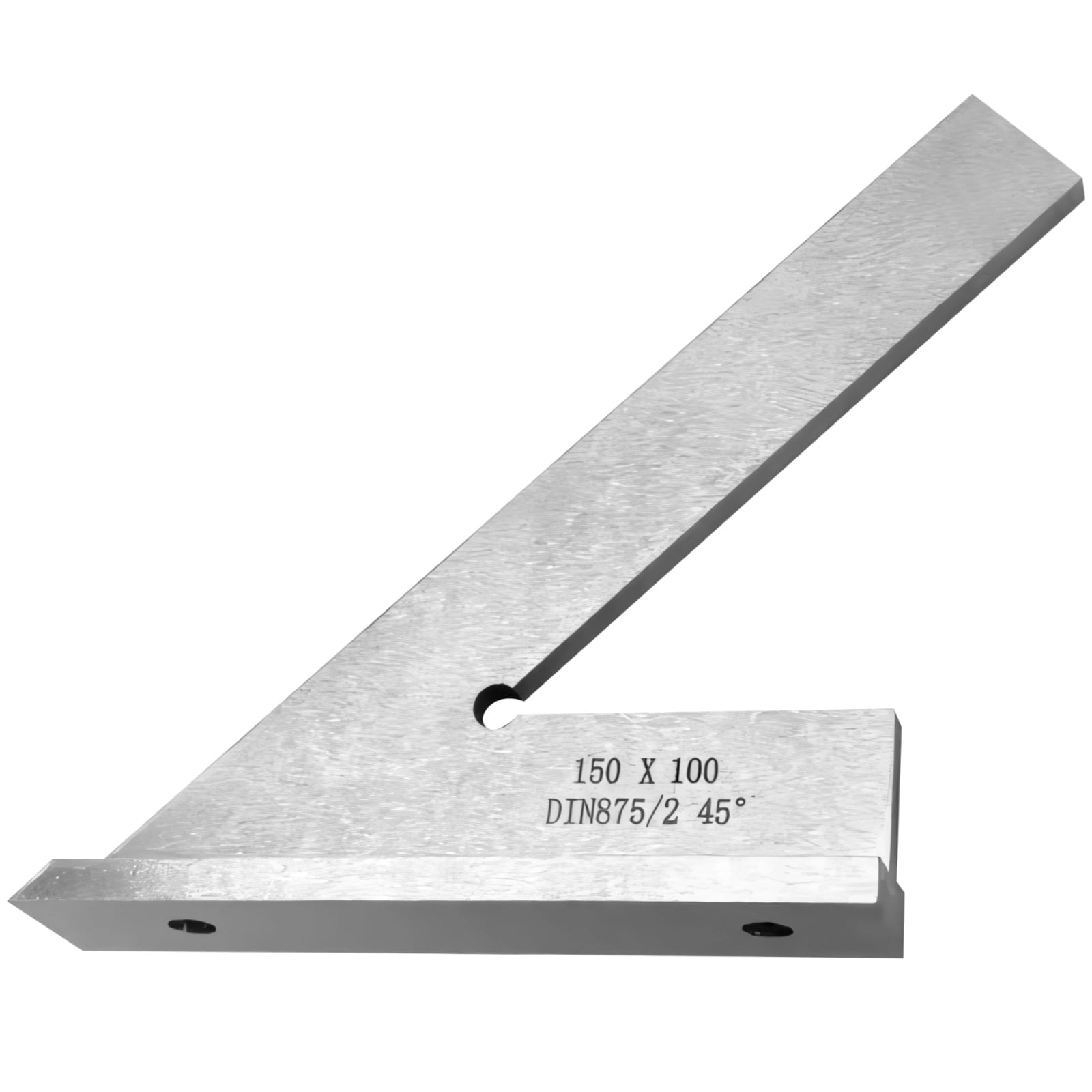 Center Finder Square 45 Degree Angle Ruler, Stainless Steel Woodworking ...