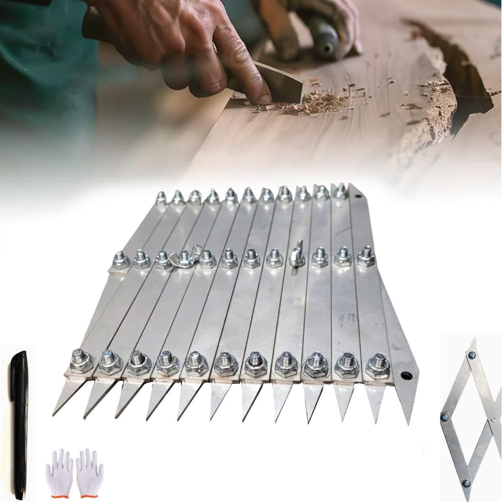 Center Finder Stainless Steel Precision Tool for Woodworking, Welding ...