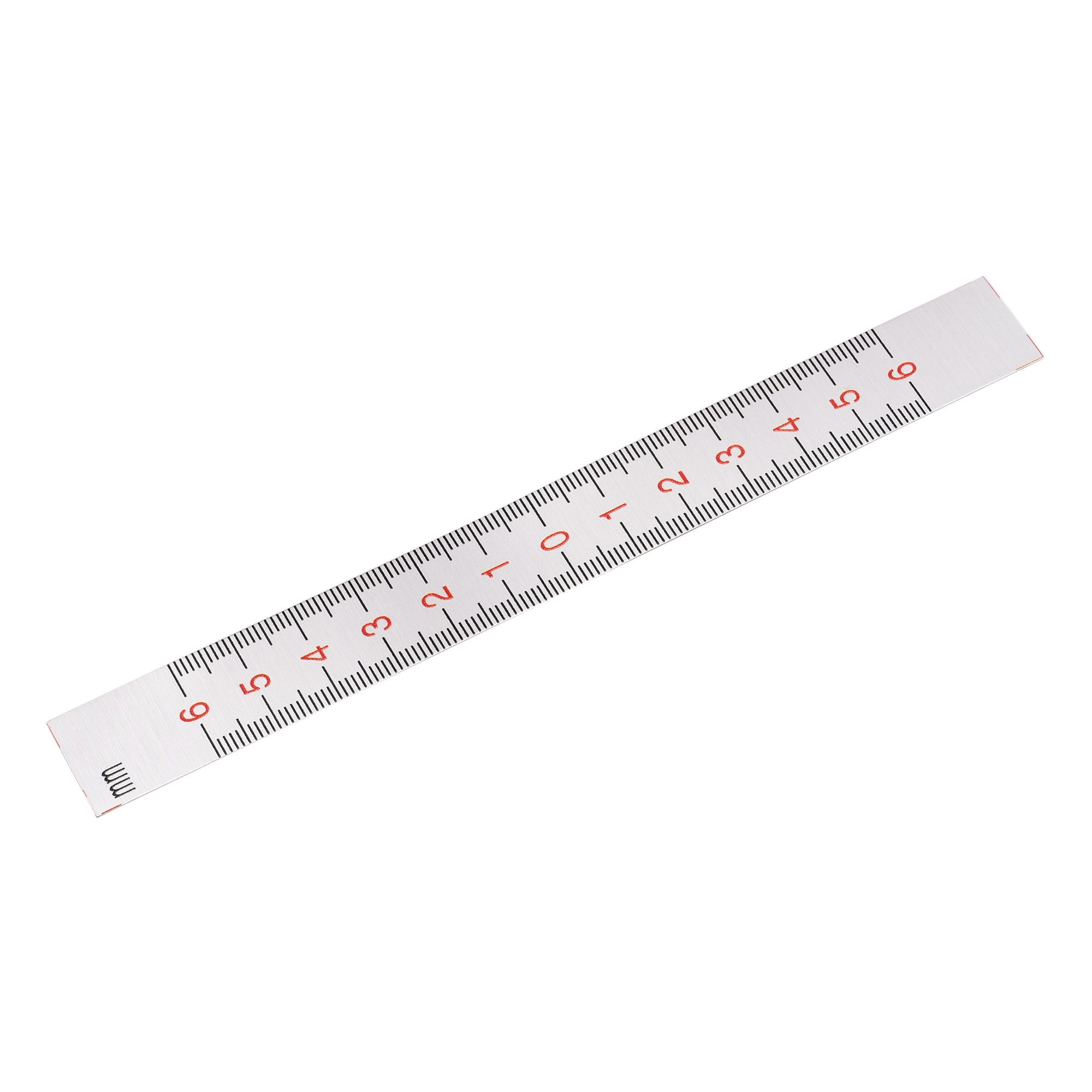 Uxcell Center Finding Ruler 60mm-0-60mm Table Sticky Adhesive Tape ...