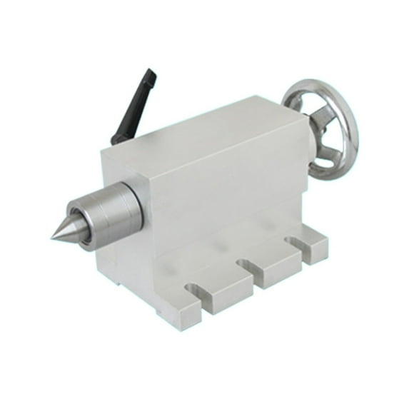 Center Height 65MM Movable CNC Tailstock Telescopic Stroke 50MM For 4 ...