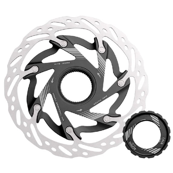 Center Hydraulic Disc Brake Rotor 160/140mm Central Locking Bicycles ...