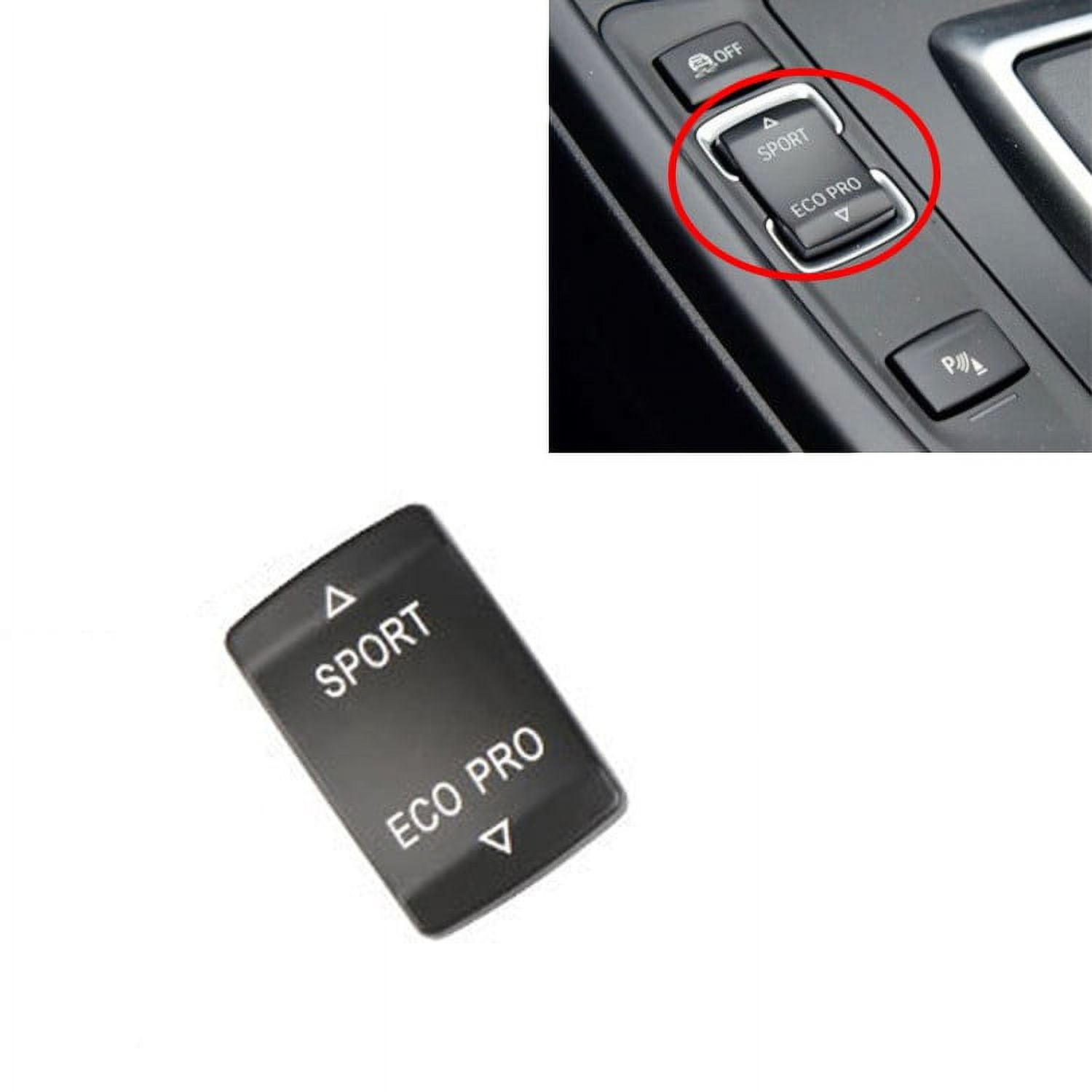Center ( SPORT ECO PRO ) Switch Button Cap For BMW F20 F22 F23 F30 F31 ...