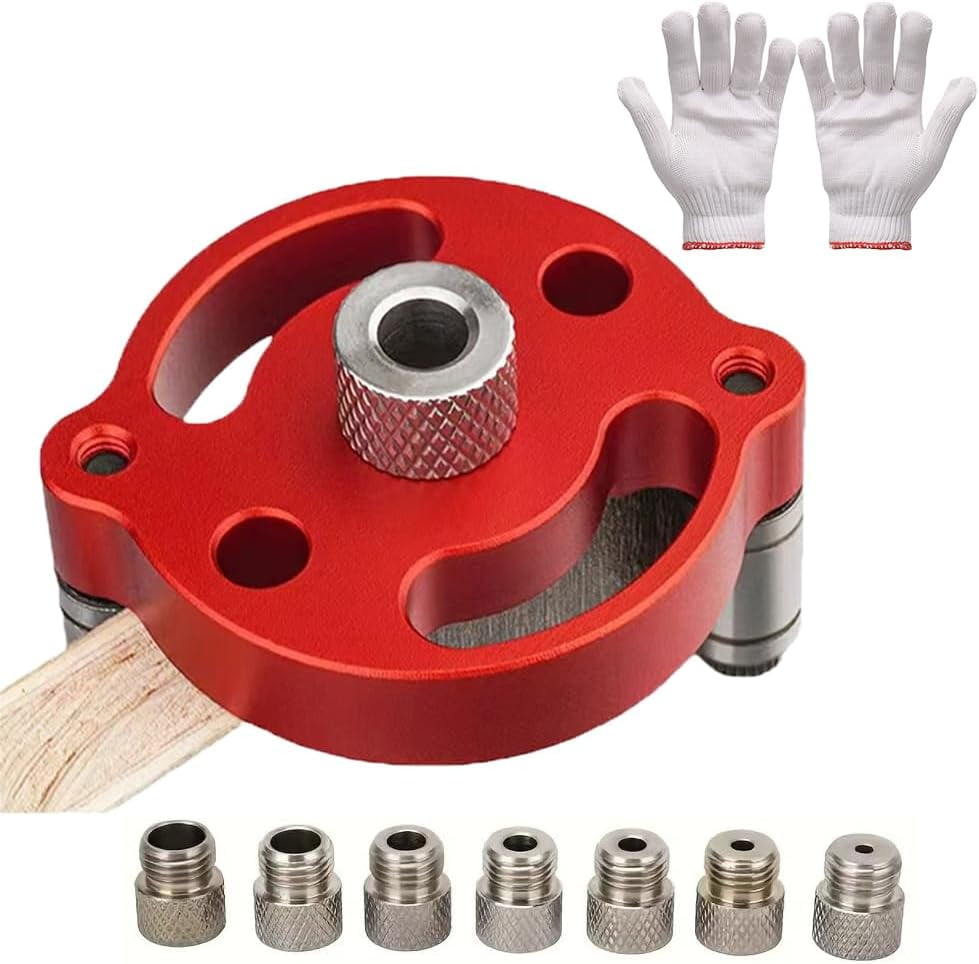 Center Spinners for Drilling, Self Centering Doweling Jig, Handheld ...