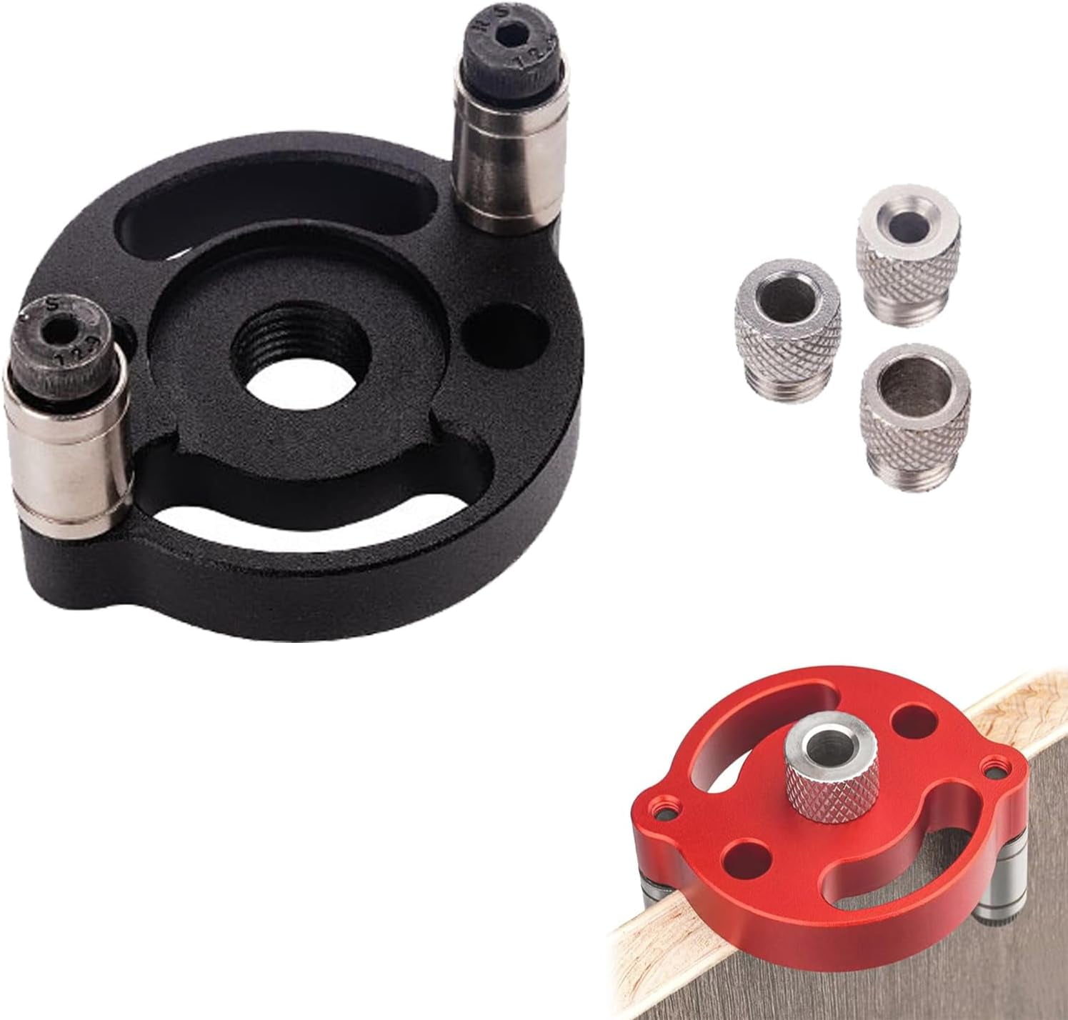 Center Spinners For Drilling, Self Centering Doweling Jig with Drill ...