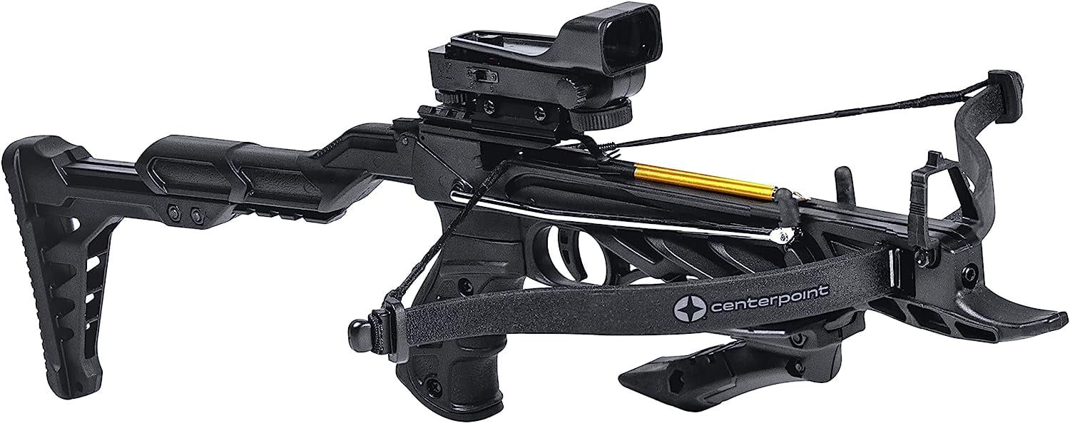 CenterPoint Archery Hornet Recurve Crossbow with 3 6" Aluminum Bolts ...