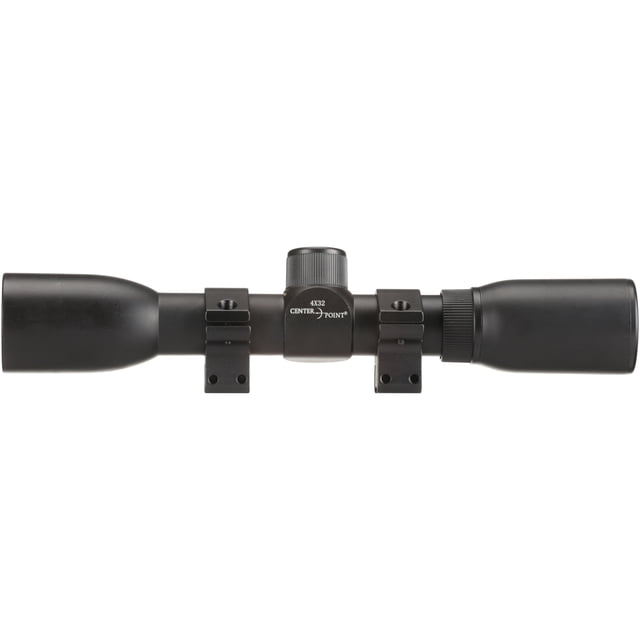 CenterPoint 4x32mm Air Rifle Optics Scope, Duplex Reticle, Lens Caps ...