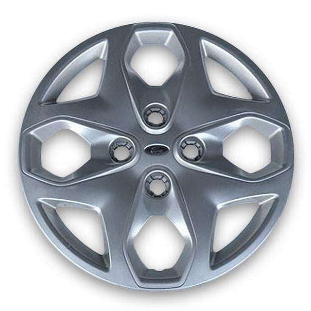 Centercaps 15 in. Wheel Hubcap Painted Black Fits Ford Fiesta 2011-2013 ...
