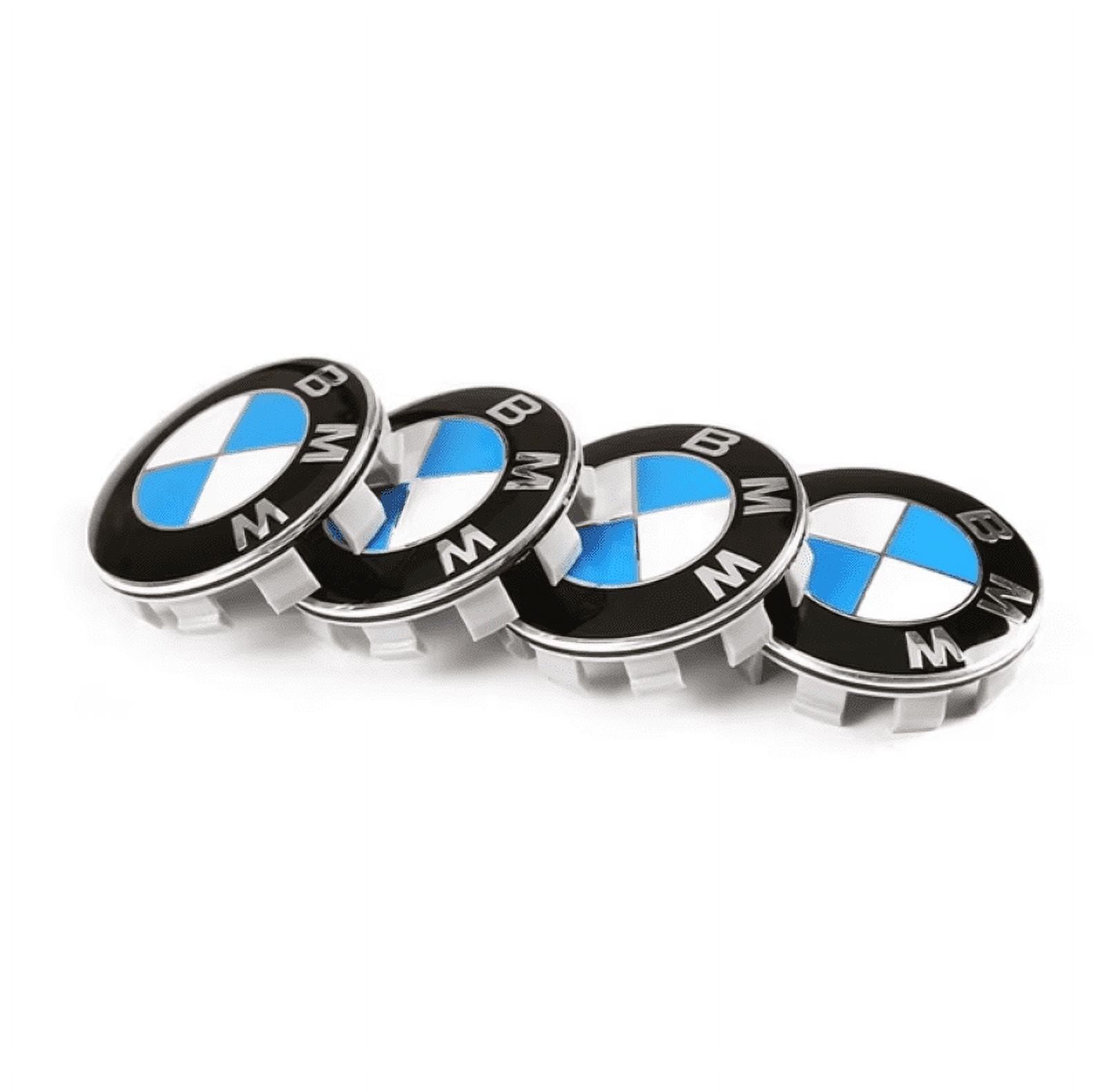 Centercaps 4pcs wheel center hub cover BMW 1 2 3 4 5 6 7 Series Active ...