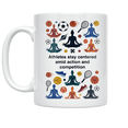 Centered in Action Athlete Meditation Design - Sports Enthusiast - 11 ...