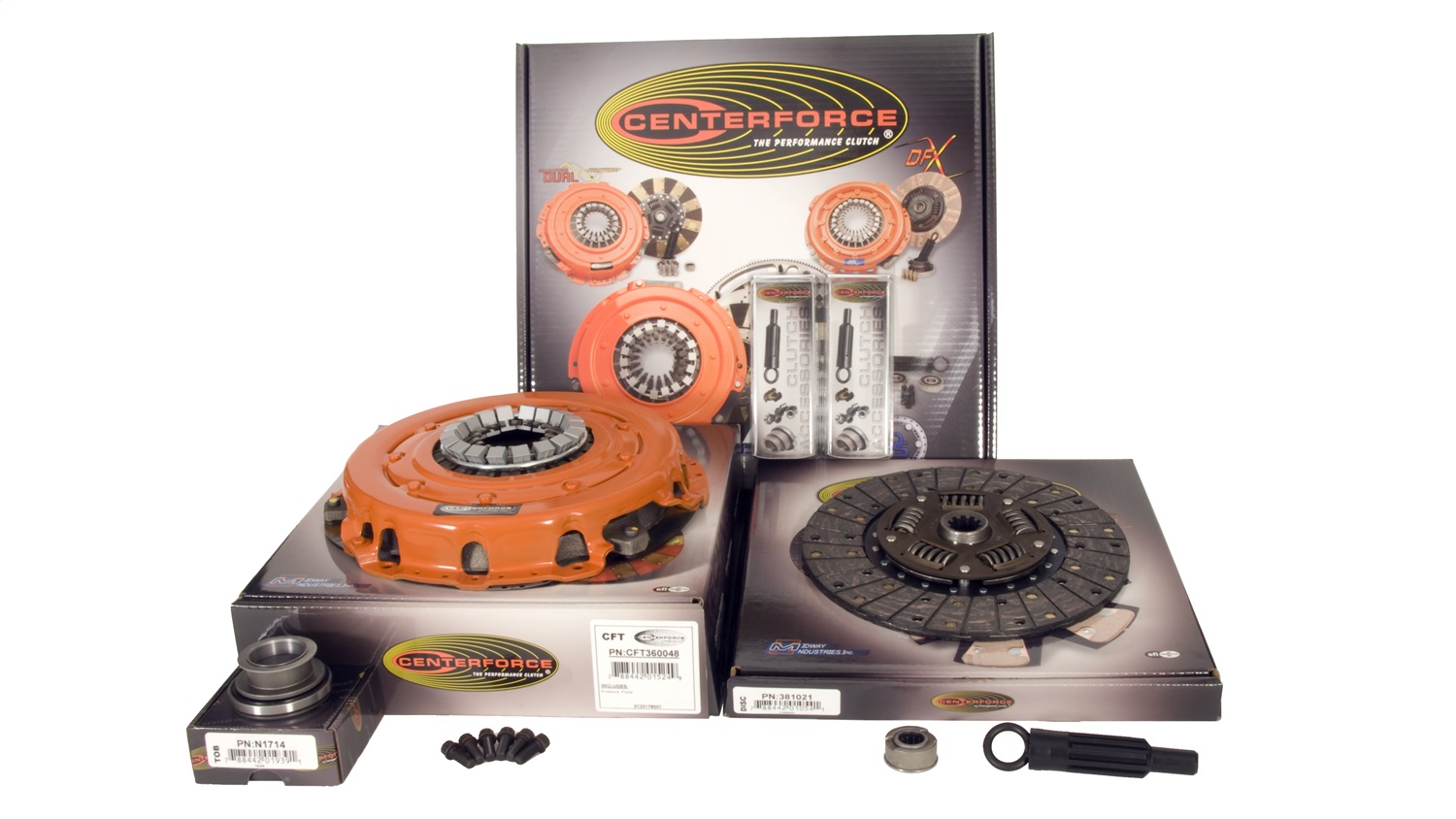 Centerforce KCFT214814 Centerforce II Clutch Kit Fits Capri Fairmont ...