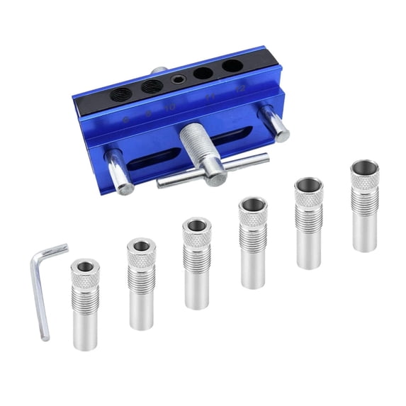 Centering Doweling Jig 6 Drill Guides for Straight Holes Adjustable ...