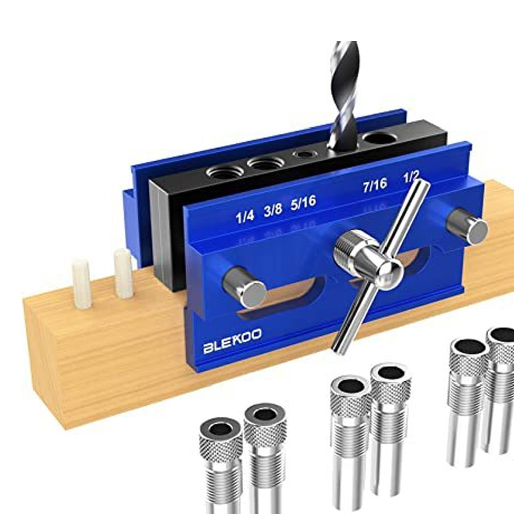 Centering Doweling Jig Set for Woodworking Projects Drill Guide Block ...