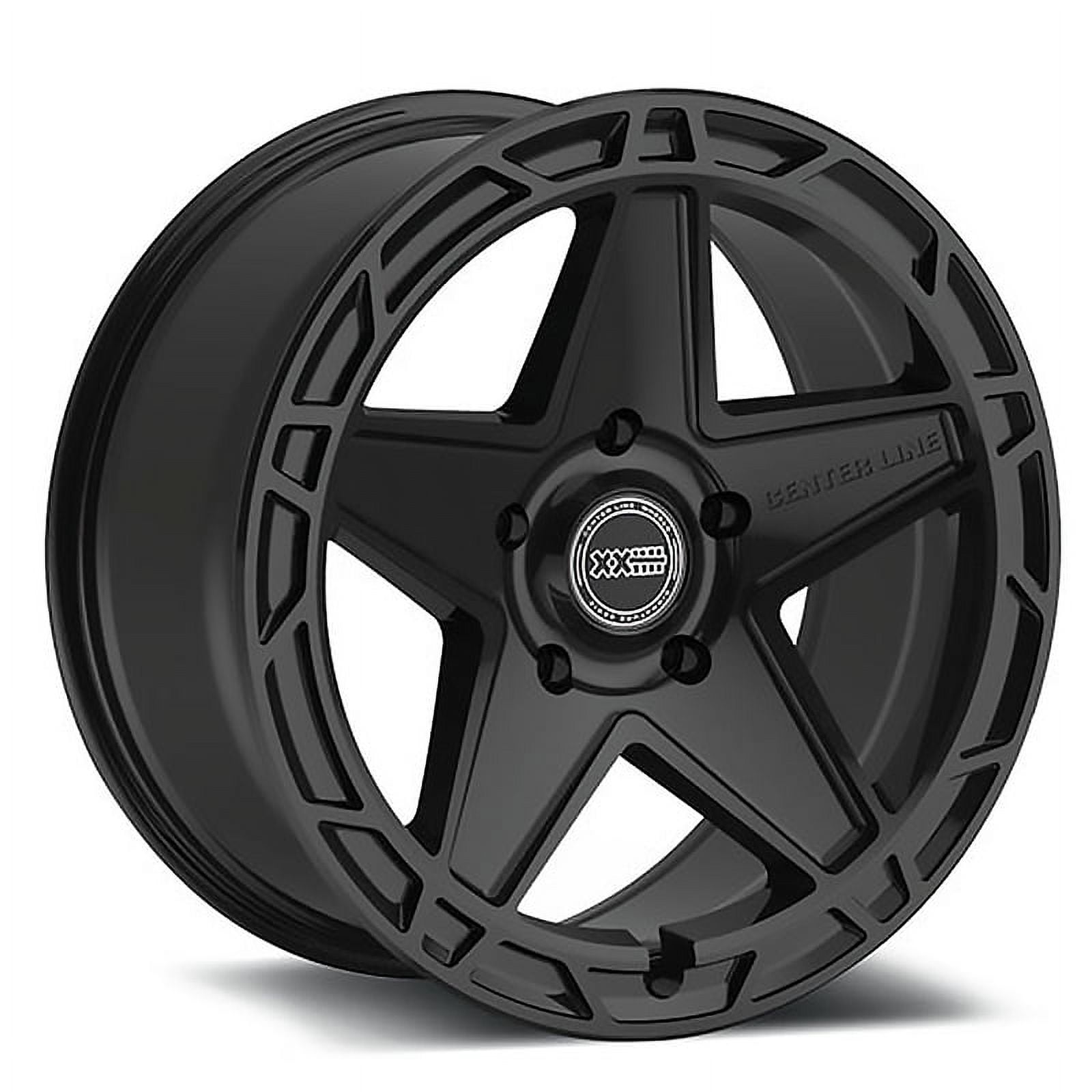 Centerline 844SB Hammer Satin Black Wheel Rim, 17" x 9" 6 x 135mm +0mm ...