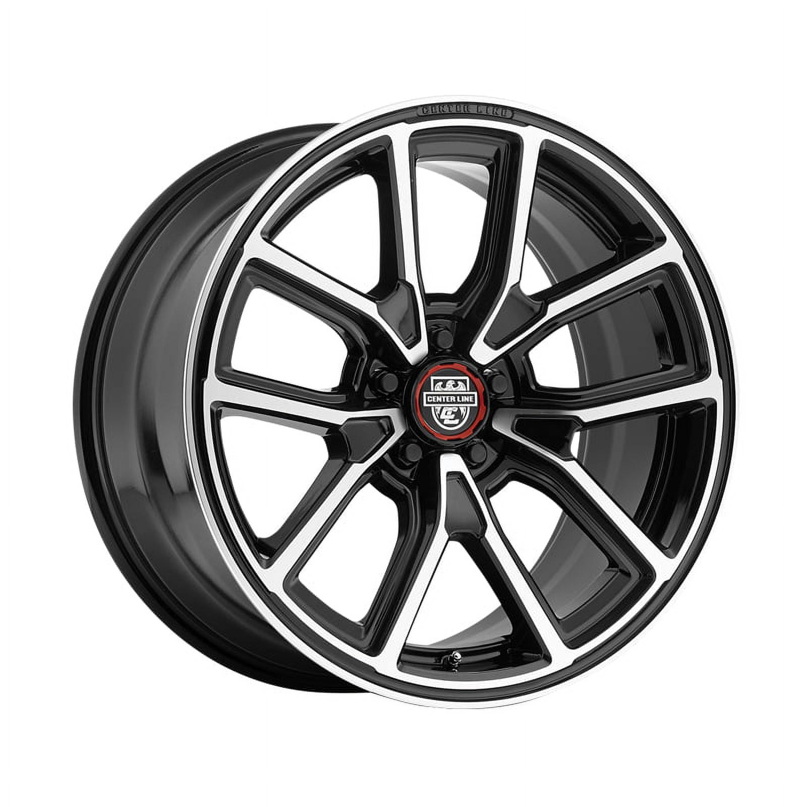 Centerline MM4 633MB Machined Black Wheel Rim, 20" x 10.5" 5 x 120mm ...