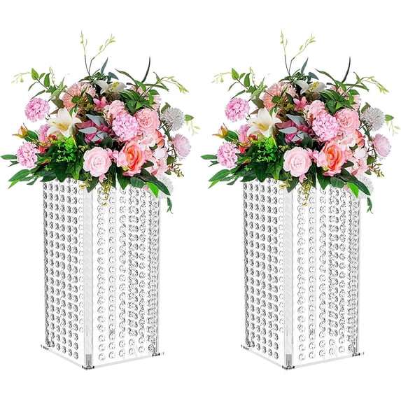 Centerpieces for Wedding Table Vases - Flower Vase Crystal Flowers ...