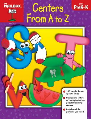 Pre-Owned Centers from A to Z. Grades Prek-K: More Than 180 Alphabet ...