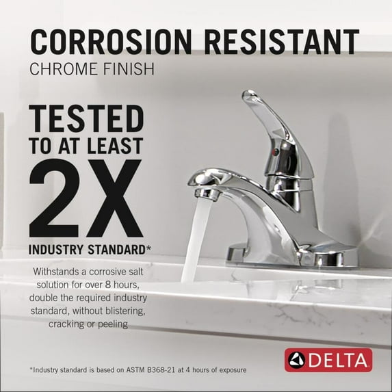 Centerset Chrome Bathroom Faucet, 4 Inch 3 Hole Bathroom Sink Faucet ...