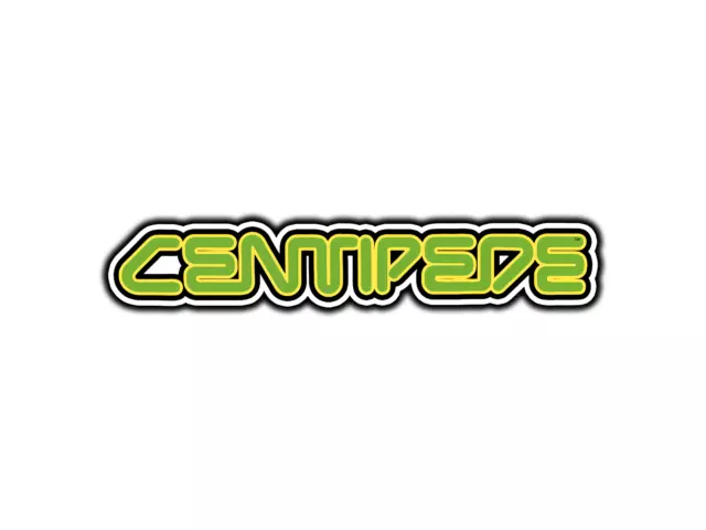 Centipede Arcade Logo Waterproof Sticker Phone Decal Water Bottle ...