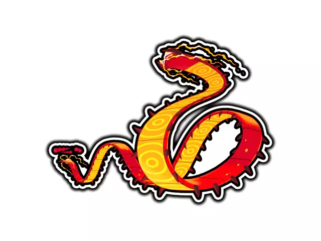 Centiskorch Gigantamax Waterproof Sticker Phone Decal Water Bottle ...