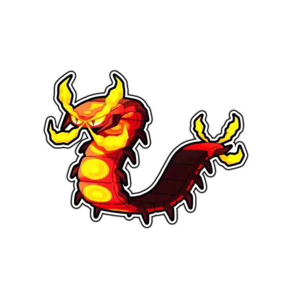 Centiskorch Waterproof Sticker Phone Decal Water Bottle Stickers Car ...