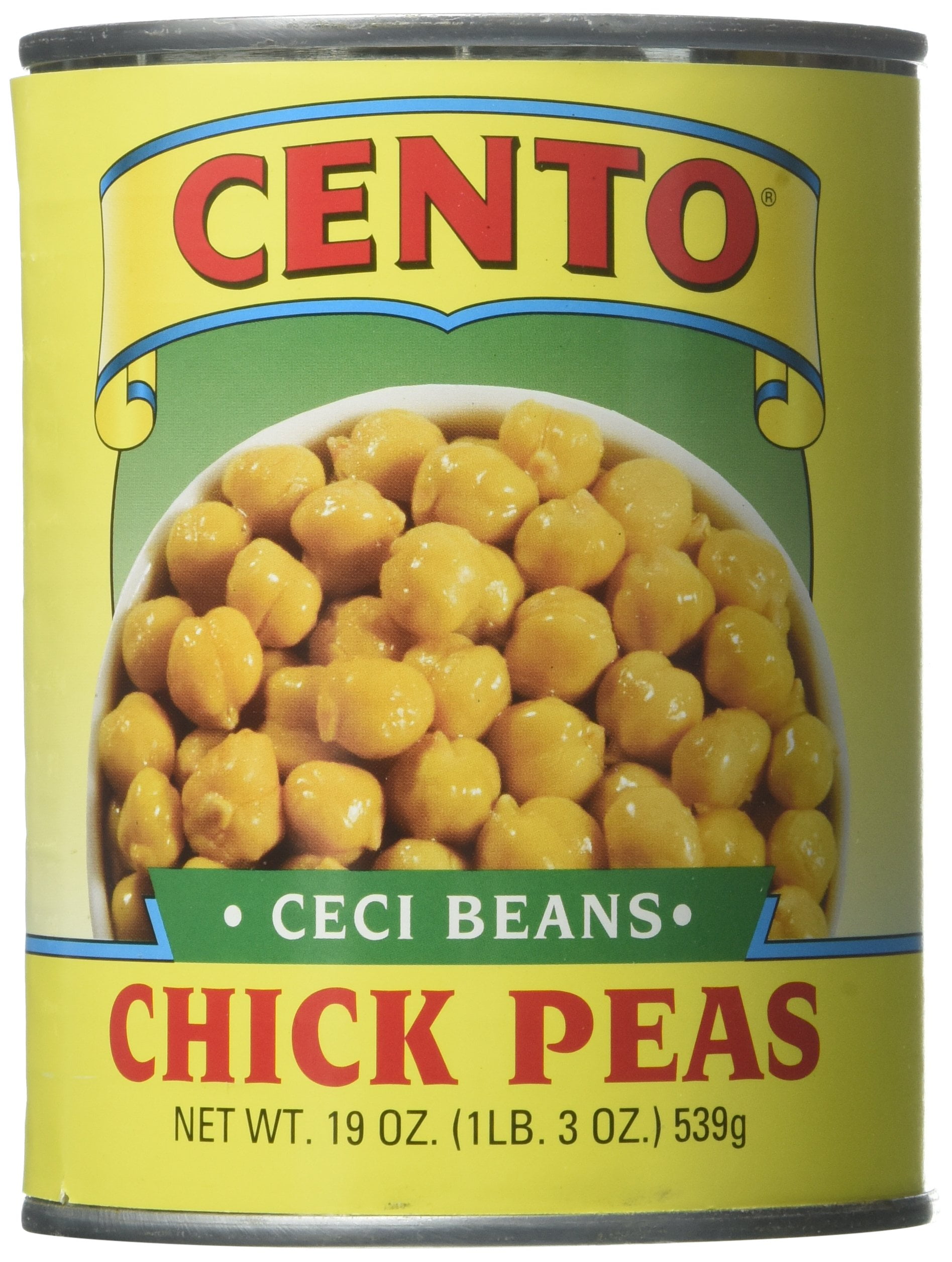 Cento Ceci Beans Chick Peas, 19 Ounce (Pack of 12) - Walmart.com