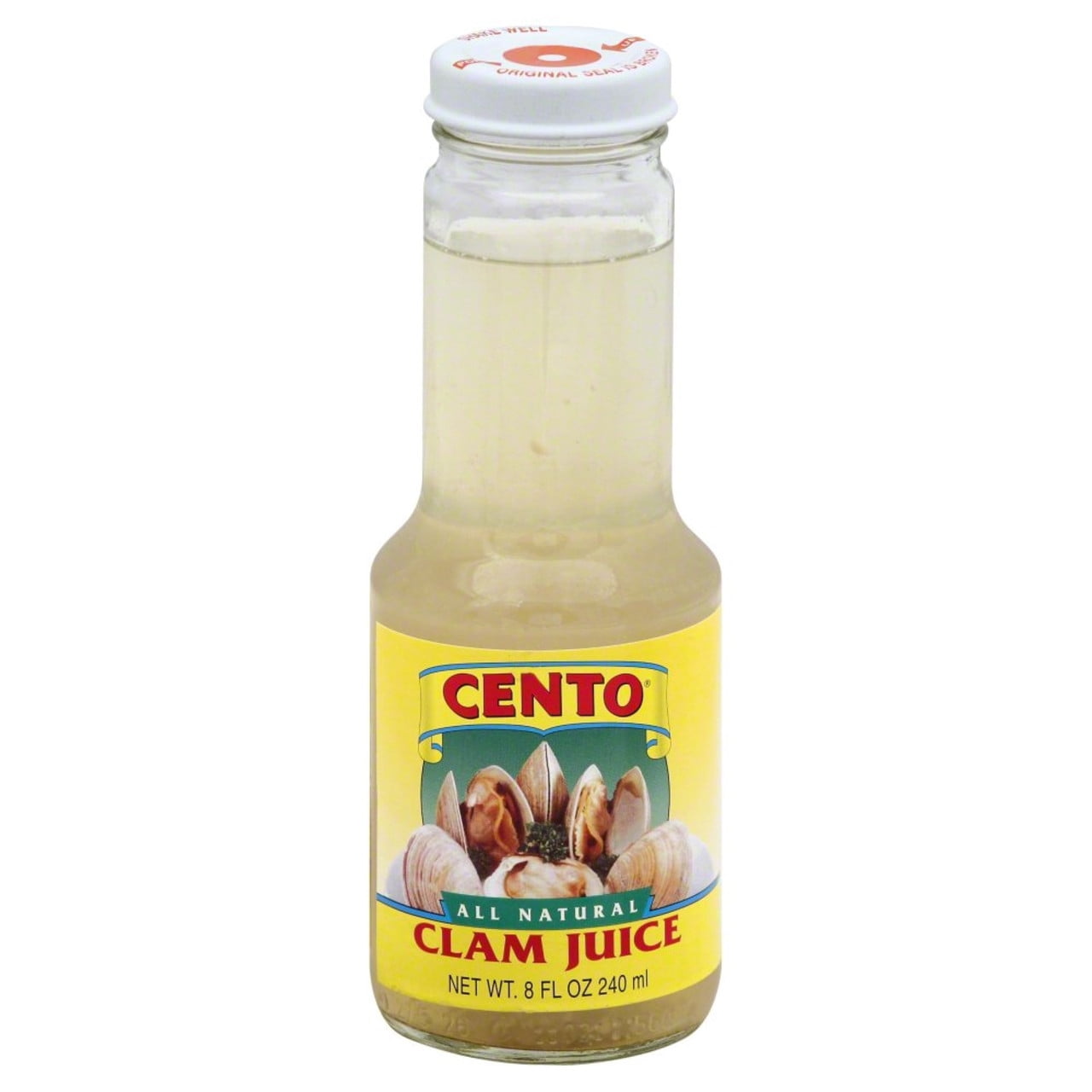 Cento Fine Foods - All Natural Clam Juice in Bottle, 8 oz - Walmart.com