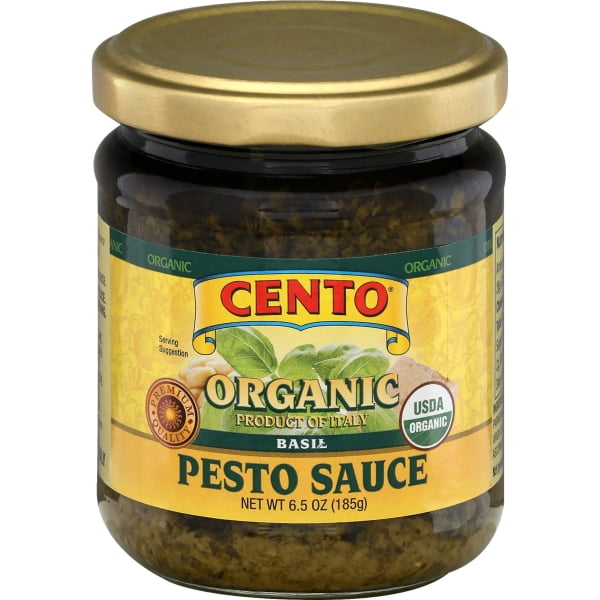 Cento - Imported Organic Basil Pesto - 6.5 oz. Jars - Walmart.com