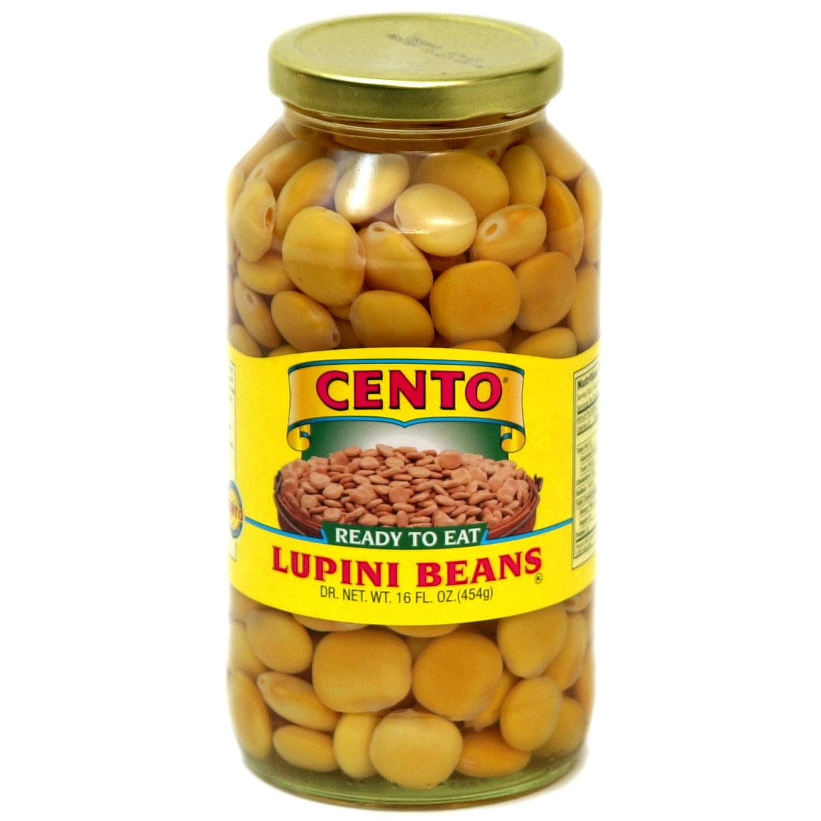 Cento Lupini Beans - Lentil cans for food distributors - Walmart ...