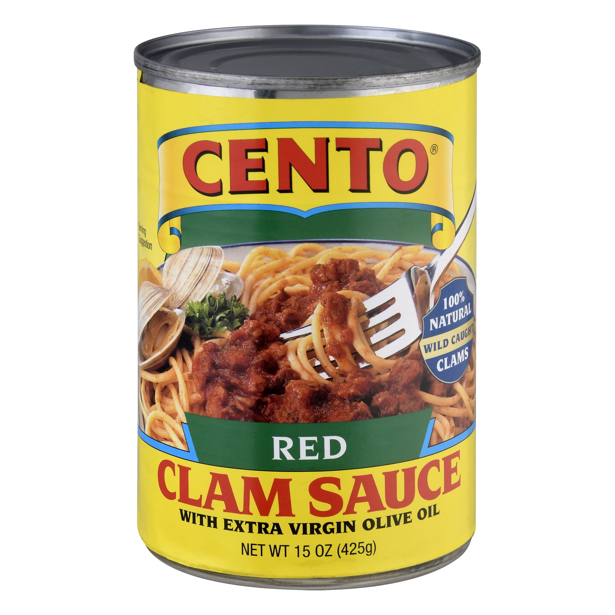 Cento Red Clam Sauce 15 oz (Pack Of 12) - Walmart.com
