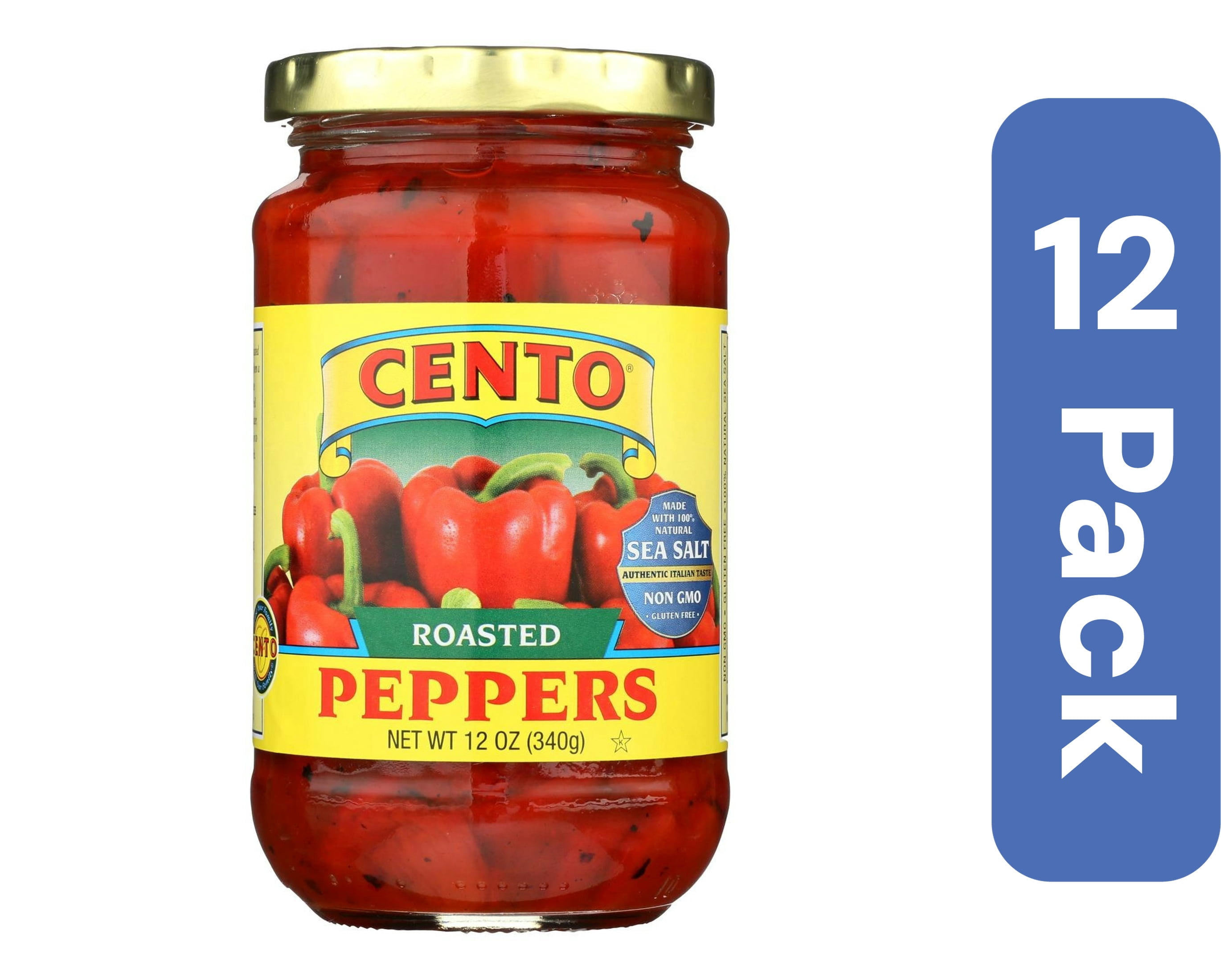 Cento Roasted Peppers 12 oz (Pack Of 12) - Walmart.com