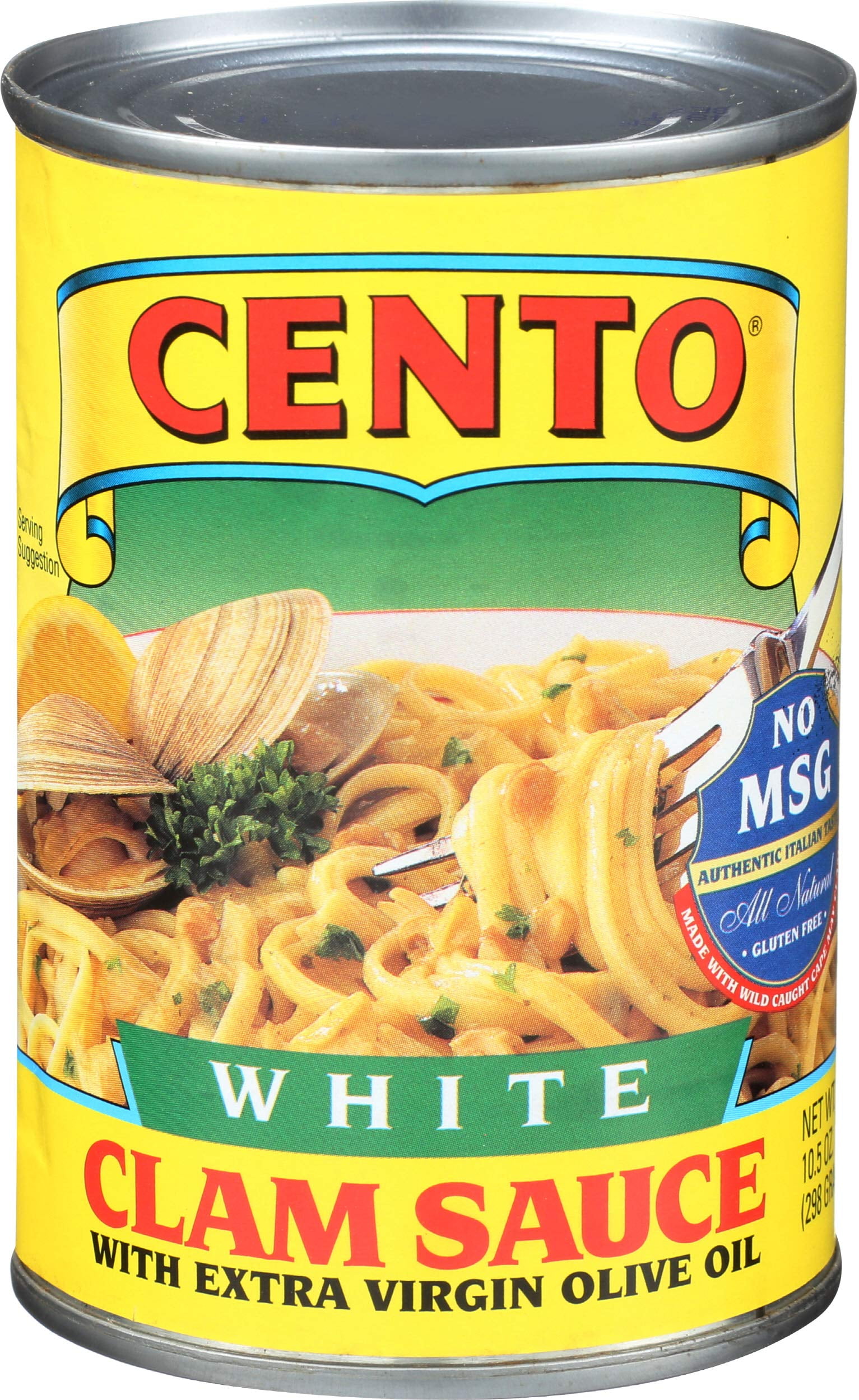 Cento - White Clam Sauce, (6)- 10.5 oz. Cans - Walmart Business Supplies